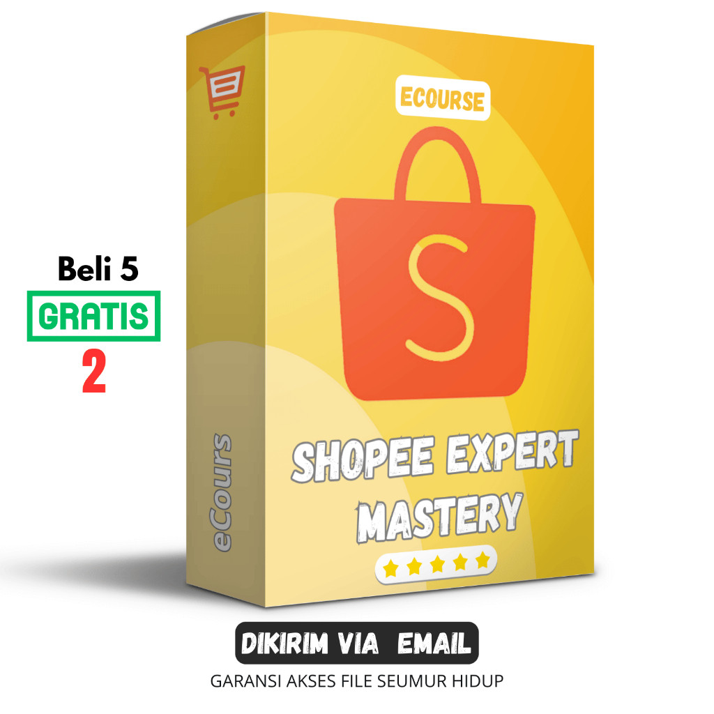 Jual (25) ECOURSE - SHOPEE EXPERT MASTERY | Shopee Indonesia