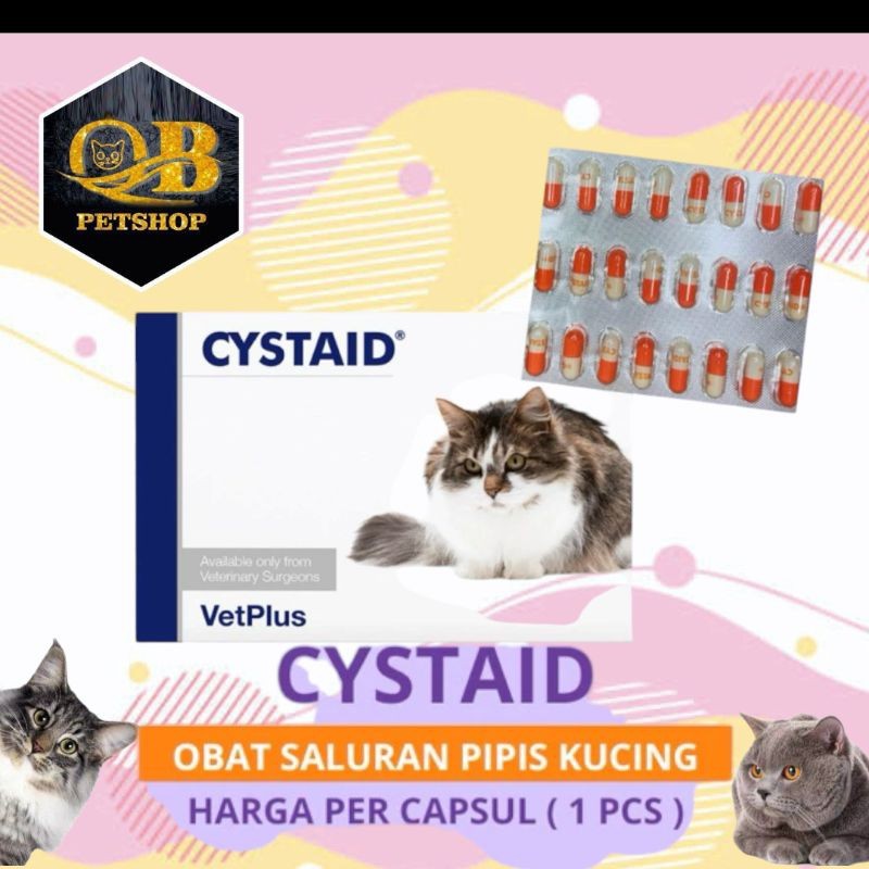 Jual VetPlus CYSTAID PLUS - Obat Infeksi Saluran Kemih Kucing | Shopee ...