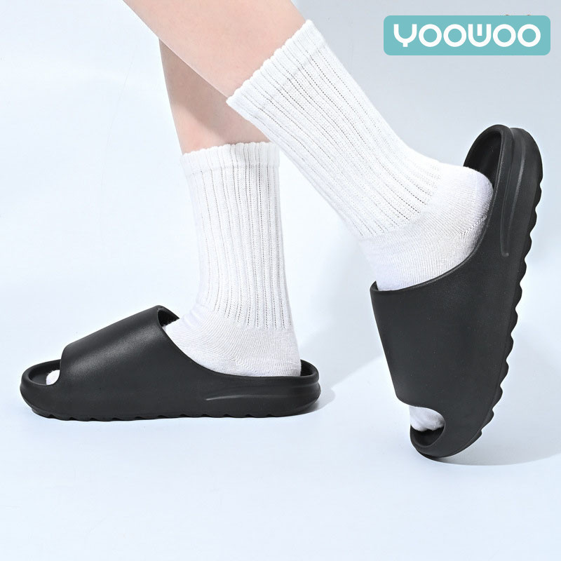 Jual AL) YooWoo Sendal Slop Sendal Selop Pria Sendal Karet Empuk Anti ...