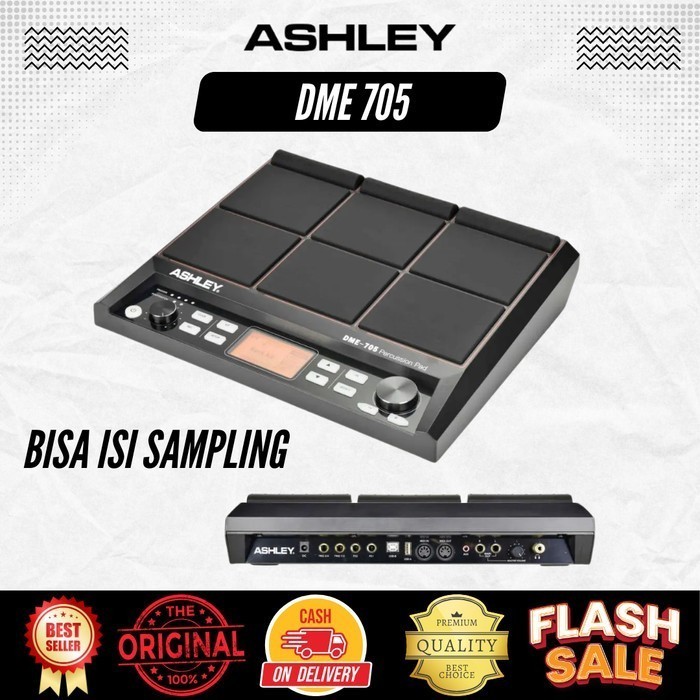 Jual Drum Pad Ashley DME 705 Bisa Isi Sampling | Shopee Indonesia