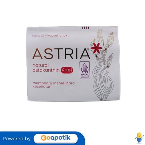 Jual Astria 4 Mg Strip 4 Kapsul | Shopee Indonesia