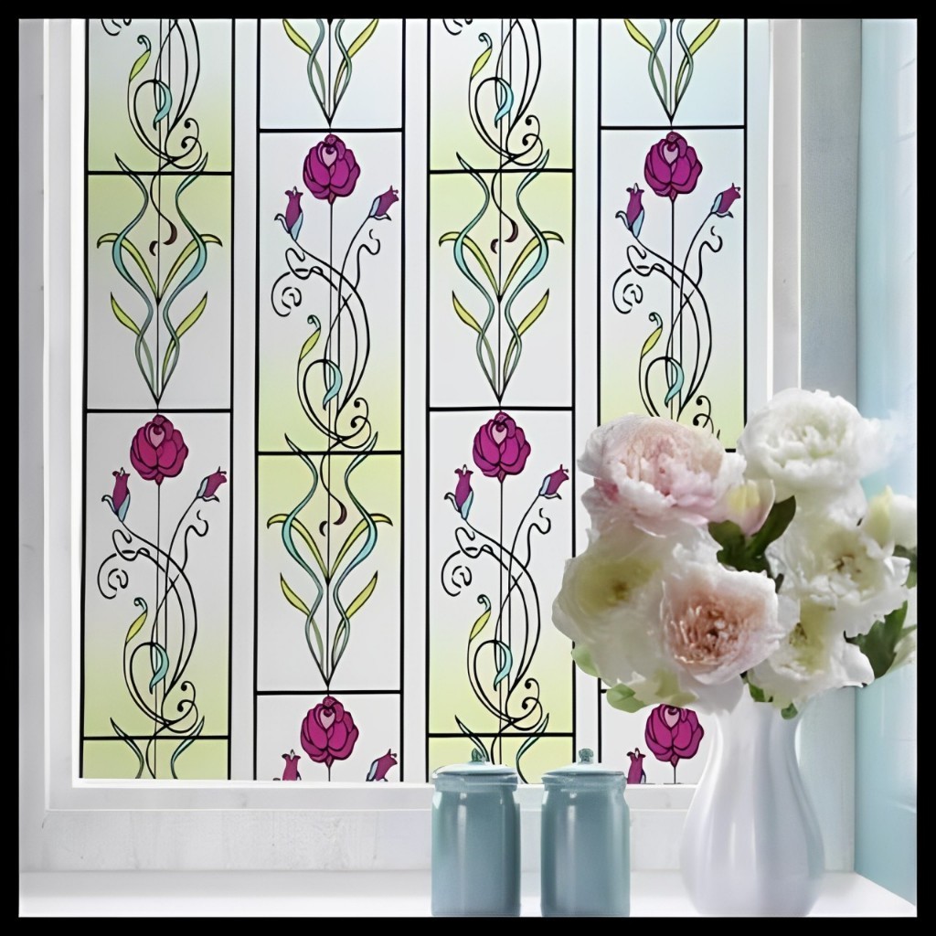 Jual Sticker Kaca -Kaca Film - Sandblast Sunblast Sanblast kaca motif ...