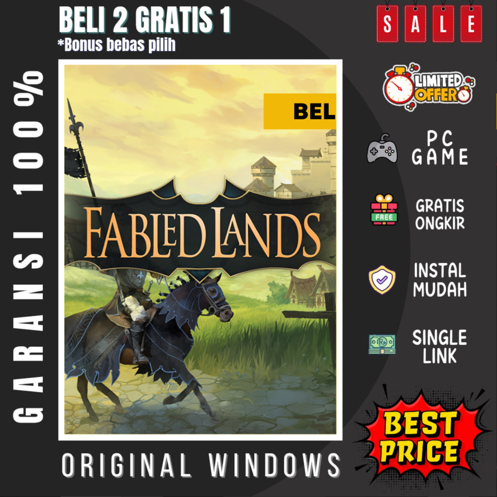Jual FABLED LANDS - GAME PC - GAME LAPTOP - PC GAMES - BELI 2 GRATIS 1 ...