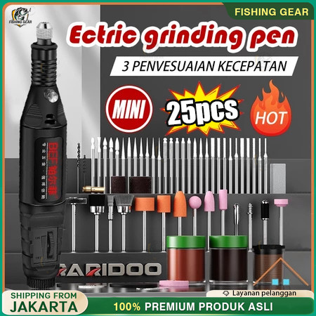 Jual Bor listrik mini 12V DC 18000 RPM Grinder Mini Listrik set lengkap ...