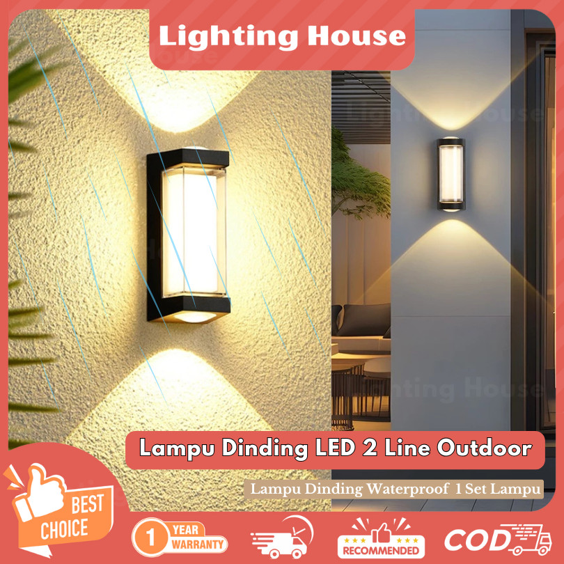 Jual Lighting House(Garansi 1 Tahun) Lampu Dinding LED 2 arah Indoor ...