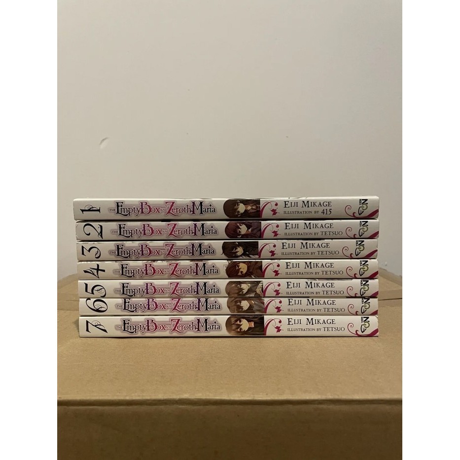 Jual Light novel The Empty Box and Zeroth Maria 7 book series (english ...