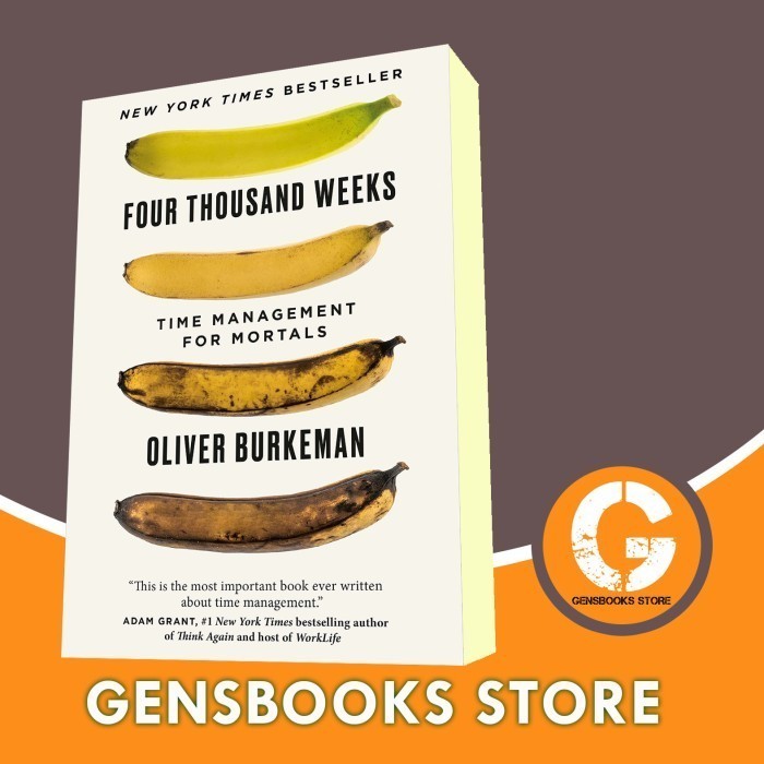 Jual Buku Four Thousand Weeks: Time Management for Mortals Oliver ...