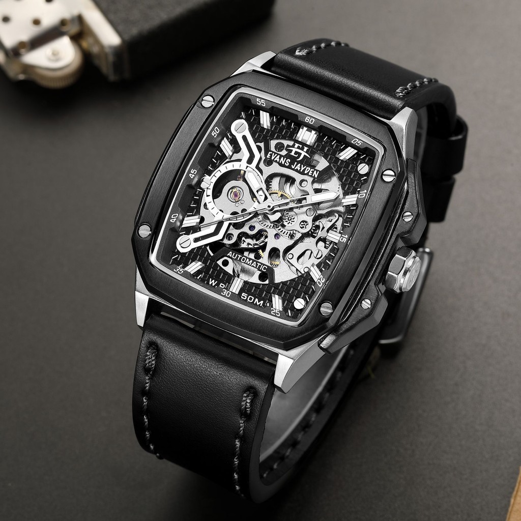 Jual [ PROMO SAAT LIVE ] Evans Jayden Jam Tangan Pria 9595 Kulit ...