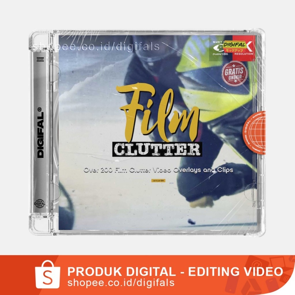 Jual BusyBoxx - V10 Film Clutter - Premiere Pro - Sony Vegas - Final Cut Pro (AE/PR MOTION ...