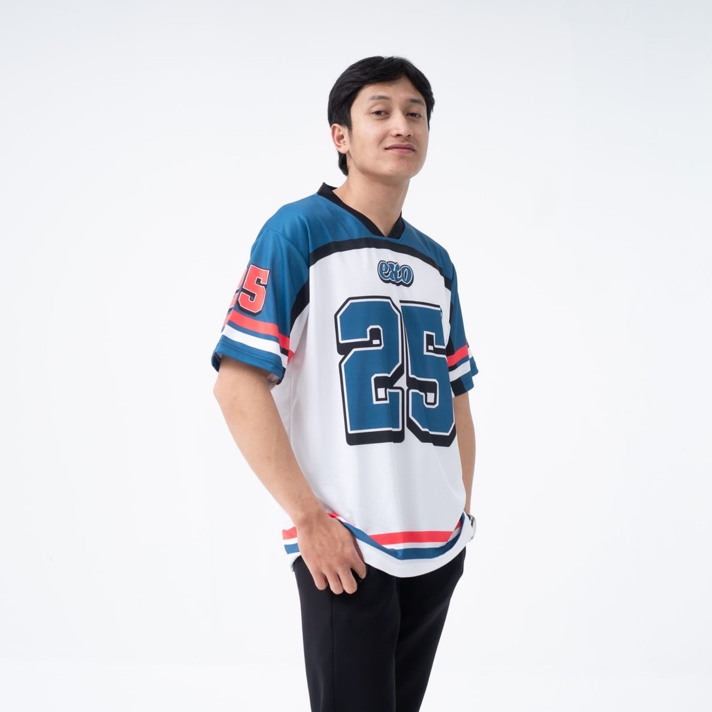 Jual Baju Kaos Jersey Boxy Oversize Unisex Pria Wanita - 25 ...