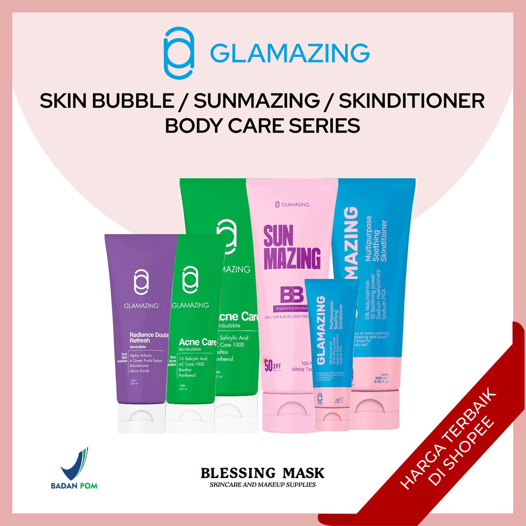 Jual Glamazing Skincare / Conditioner Series | Skinbubble / Sunmazing ...