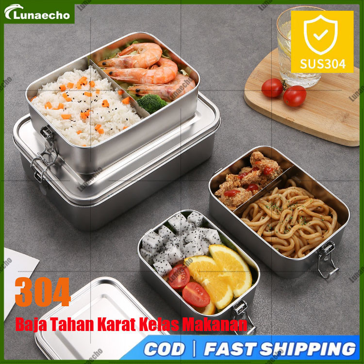 Jual 304 Stainless Steel 850ML Lunch Box Premium Anti Tumpah Anti Rembes Premium Kotak Makan ...