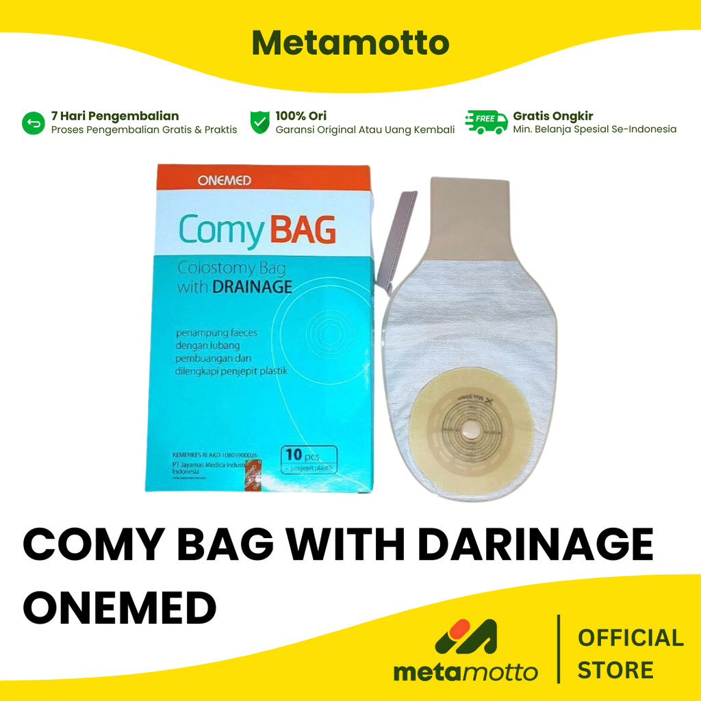 Jual Comy Bag Kantong Kolostomi ONEMED - Kantong Penampung Feses Pada ...