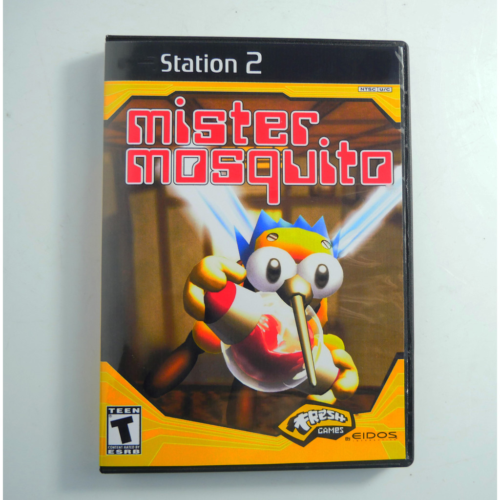 Jual PS2 mister mosquito With Manual Copy Disc Game Unlock Console ...