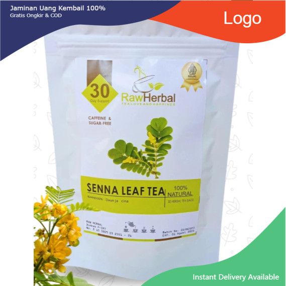 Jual Original Senna Leaf Tea Herbal Teh Daun Senna | Shopee Indonesia