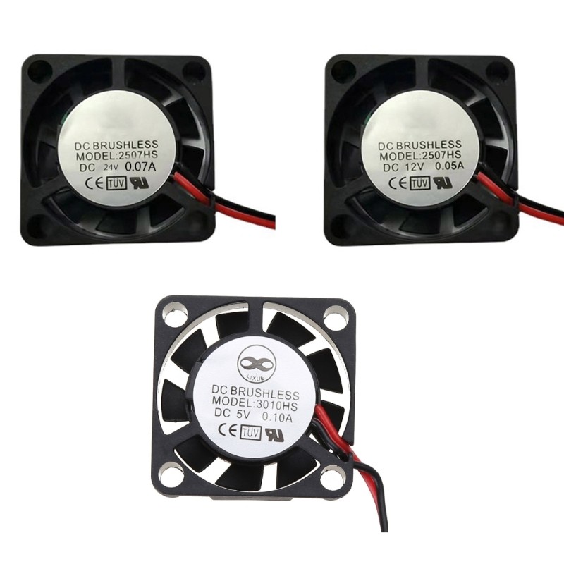 Jual 2507 Mini Micro Brushless Cooling Fan High Compatibility Cooling ...