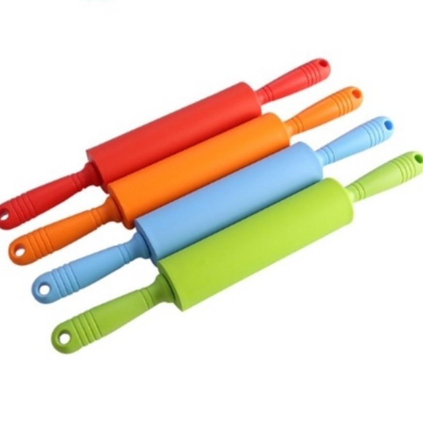 Jual Rolling pin full silikon anti lengket penggiling penggilas adonan ...