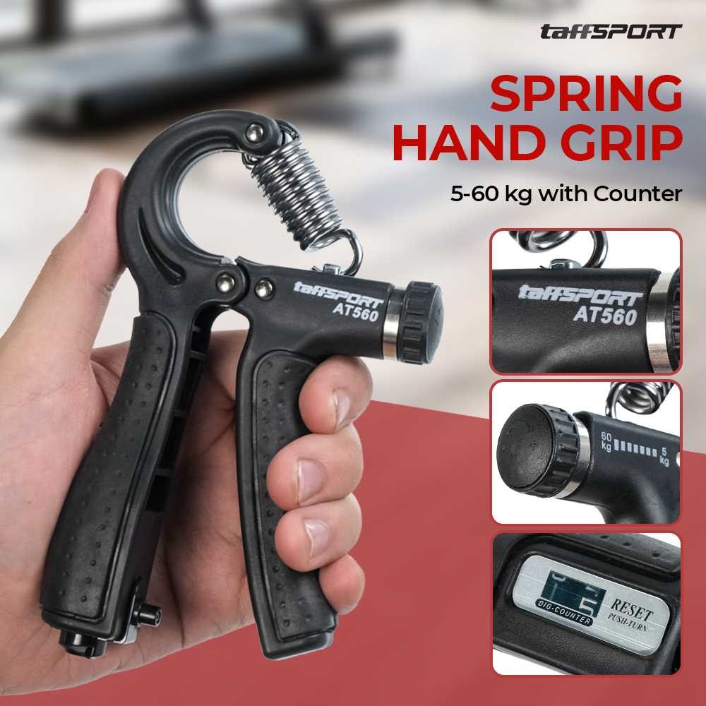 Jual Spring Hand Grip Finger Power Exercise 22037 kg with Counter ...