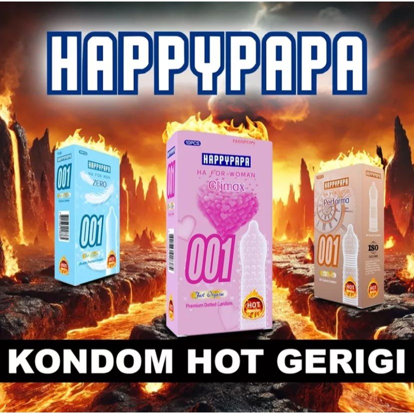 Jual Kondom OLO /OSB Happy Papa PERFORMA Hot KHUSUS ECER | Shopee Indonesia