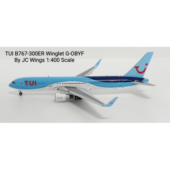 Jual Pesawat Terbang TUI B767-300ER Winglet G-OBYF JC Wings Skala 1/400 ...