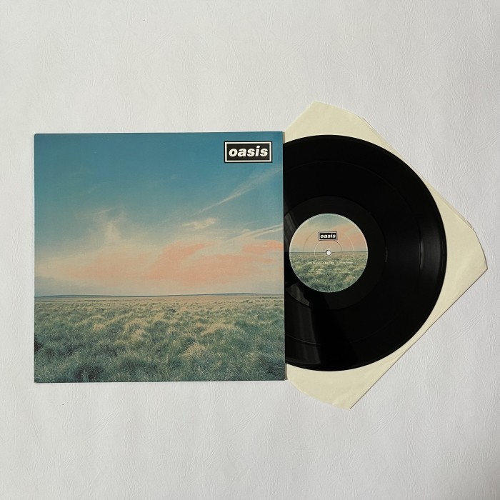 Jual Vinyl 12" Oasis Whatever 1994 Noel Liam Gallagher Piringan Hitam ...