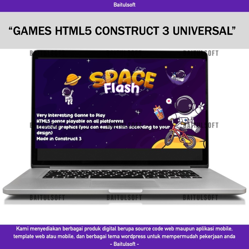 Jual SOURCE CODE APLIKASI WEB GAMES HTML5 CONSTRUCT 3 UNIVERSAL D160 ...