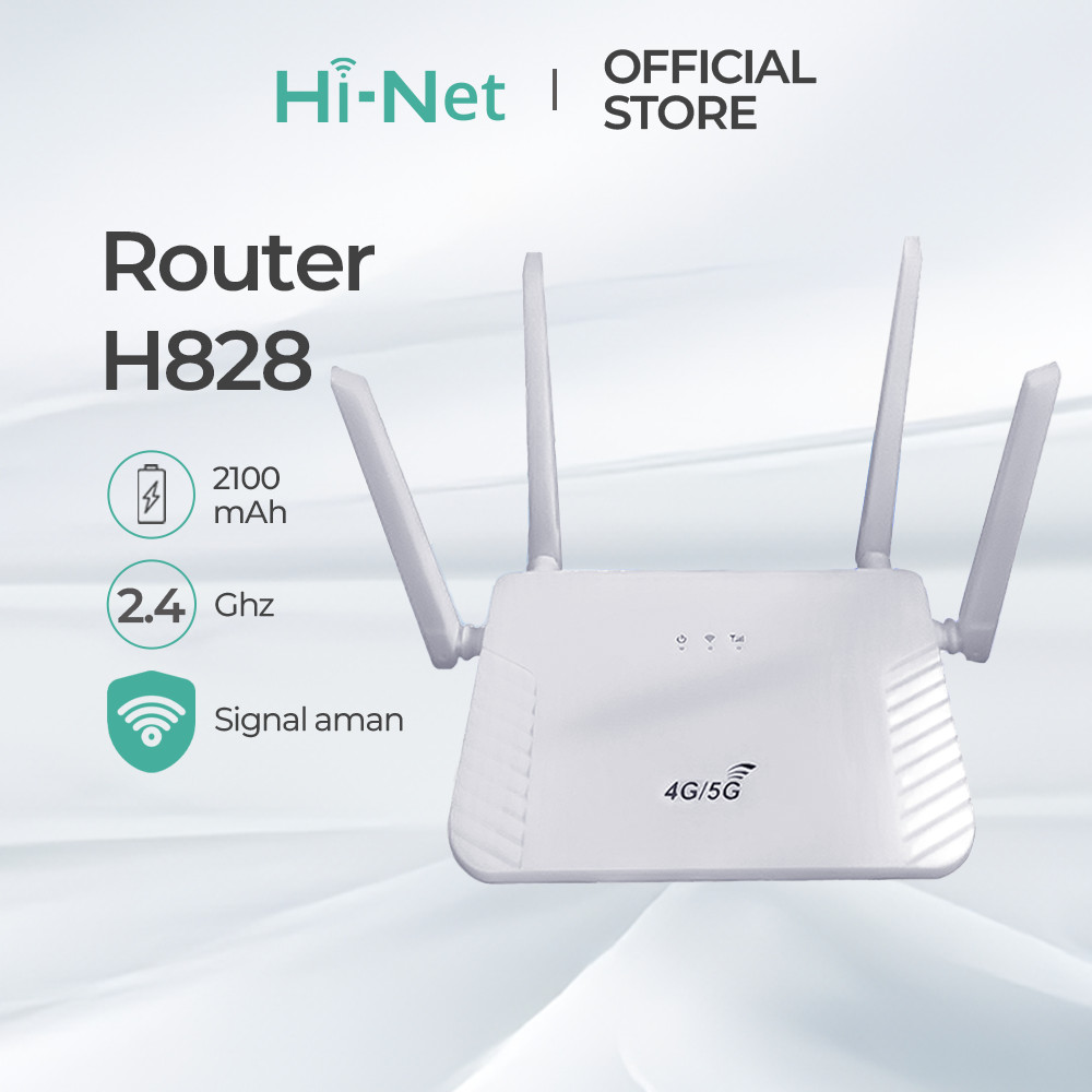 Jual Hi-Net H828 Router nirkabel RJ45 4G/300Mbps kartu nirkabel WiF ke ...