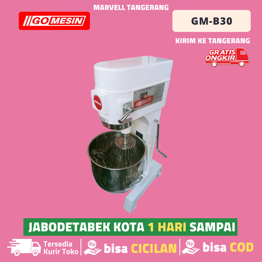 Jual Planetary Mixer 30 Liter Getra B 30hj Mesin Mixer Roti | Shopee ...