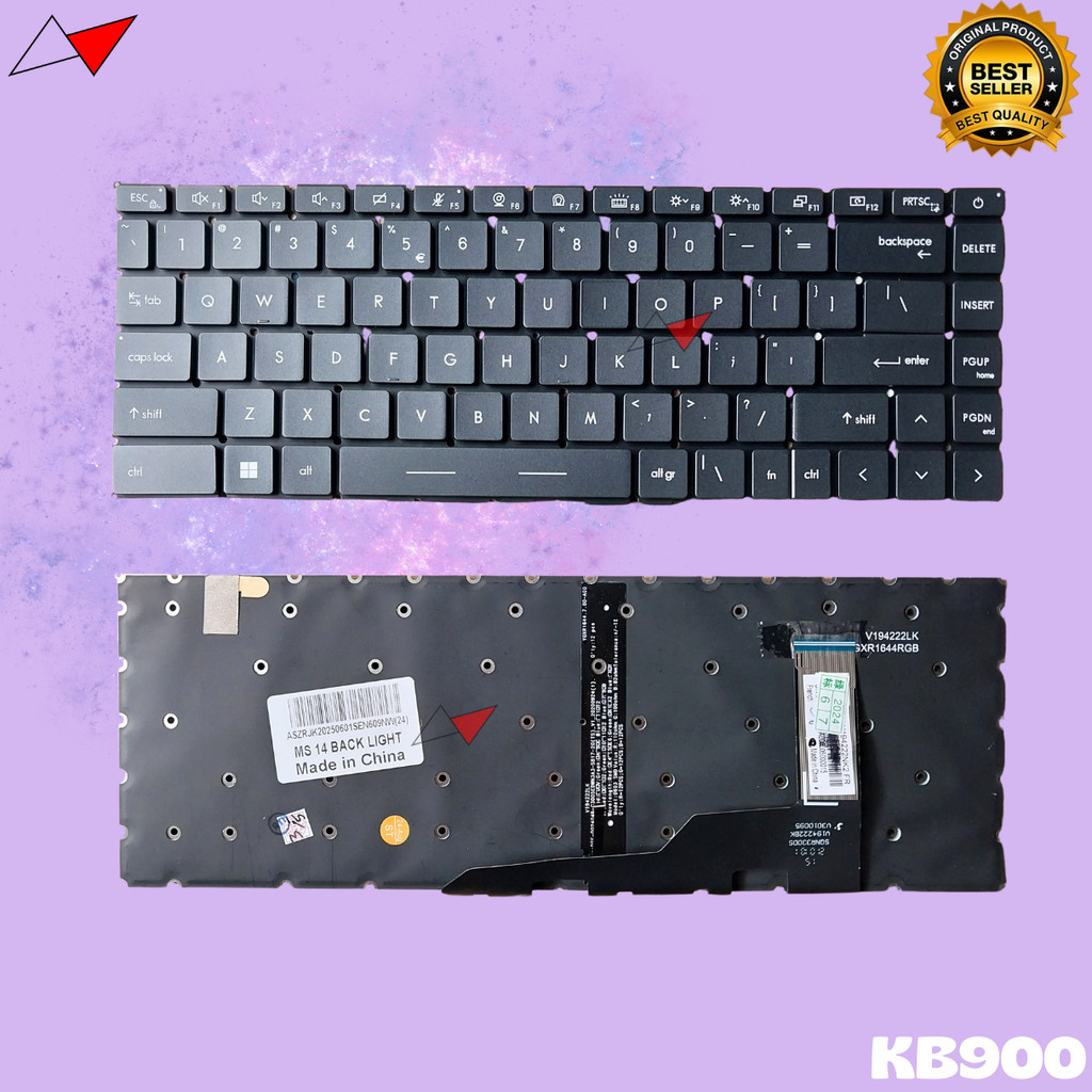 Jual Keyboard MSI Modern 14-14DK MS-14D1 MS-14D3 Backlit | Shopee Indonesia