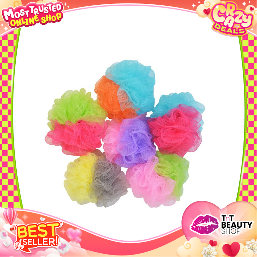 Jual Salsa Sponge Mandi 20gr 2 warna Spons Alat Sabun Mandi Cair ...