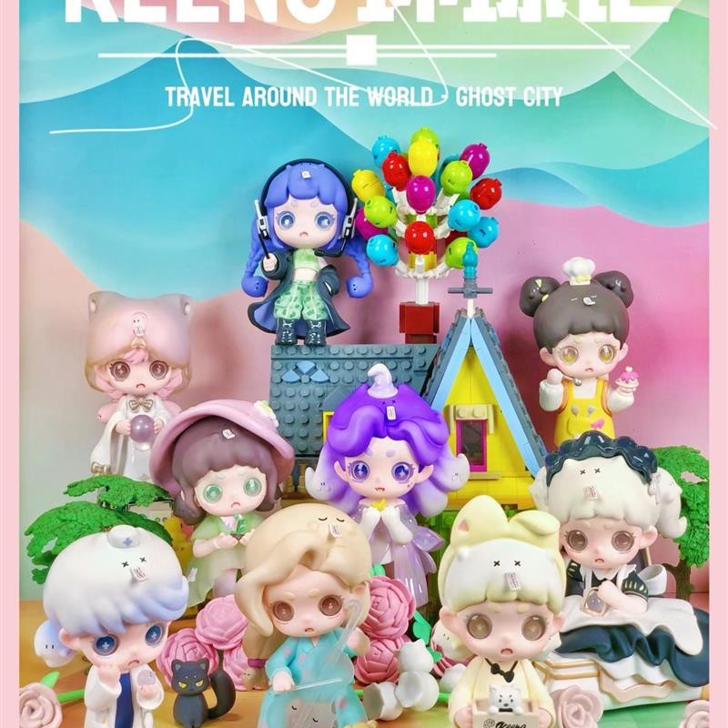 Jual TM25-14502 POP MART Ghost Keeno Travel Around MBTI Series Blind Box 2 | Shopee Indonesia