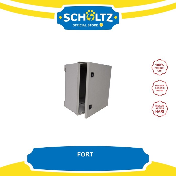 Jual FORT FIBER GLASS PANEL BOX WITH STEEL BASE PLATE (IP66 ...