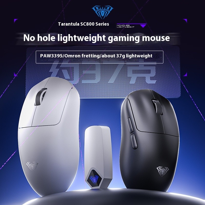 Jual Aula Sc800 Mouse Dual Mode Wireless Mouse Paw3395 8000HZ Polling Rate Gaming Mice Custom ...