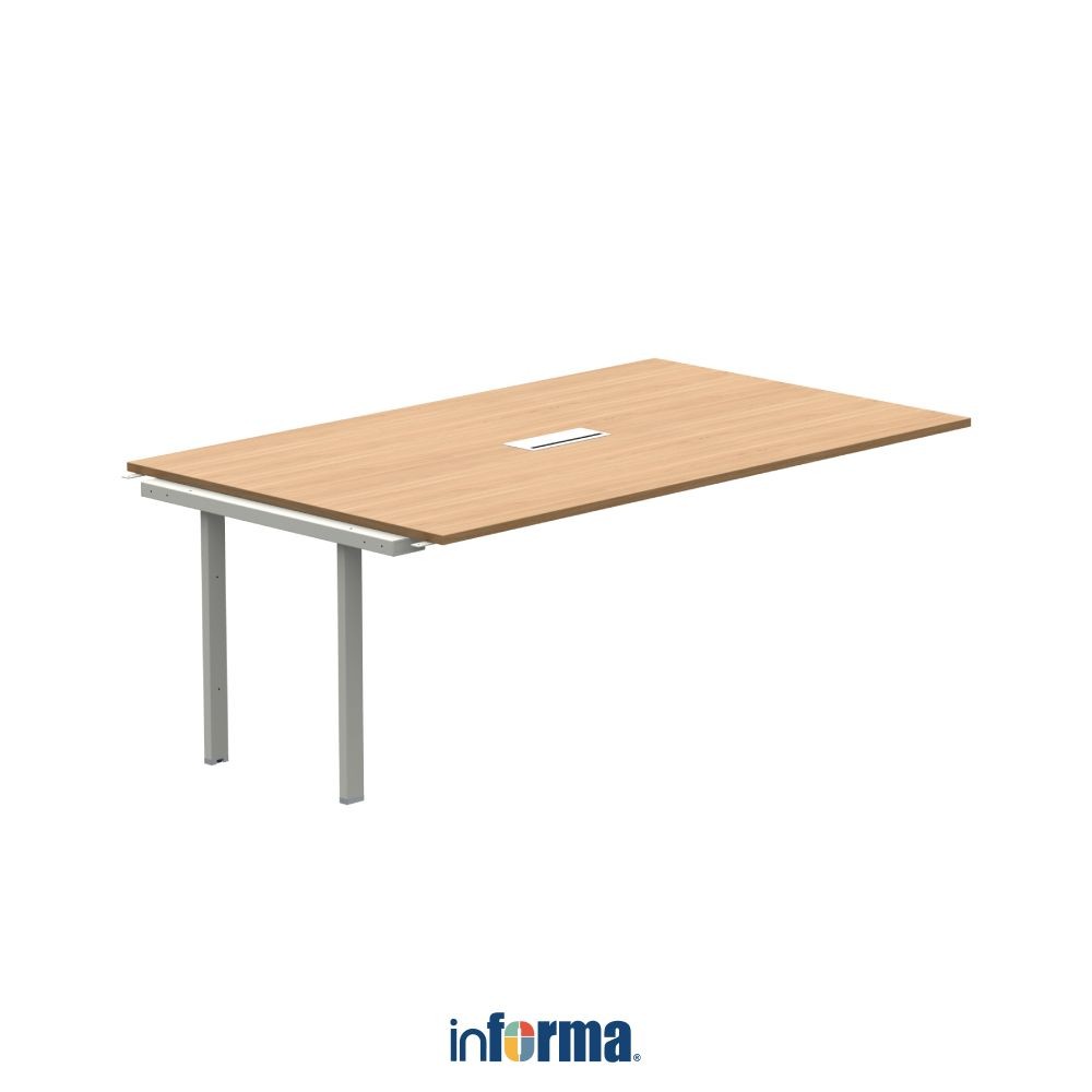 Jual Informa Sieben Meja Kantor Ekstensi 2012 - Virginia Walnut Office ...