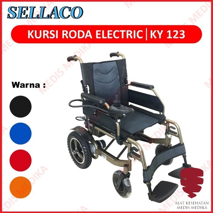 Jual Kursi Roda Elektrik KY123 Alat Bantu Jalan Penunjang Gerak Sella ...