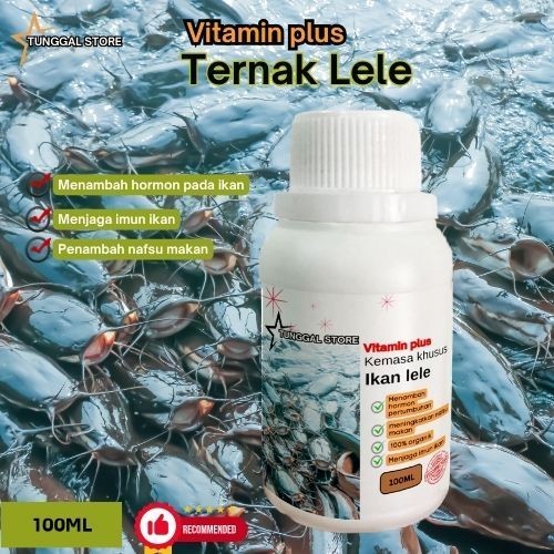 Jual Vitamin plus pemacu pertumbuhan ikan lele probiotik 100ml ...