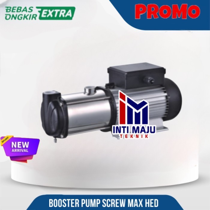Jual Pompa booster Pompa dorong Screw pump Max Head 100M 1HP 750W 220V ...