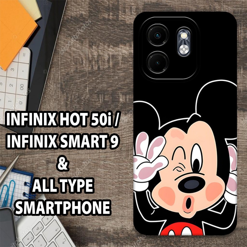 Jual (KS3) Softcase karet untuk INFINIX HOT 50i-SMART 9 2024 Motif ...