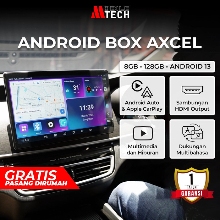 Jual Mobiletech Dongle Wireless Carplay Android Box Axcel | Shopee Indonesia