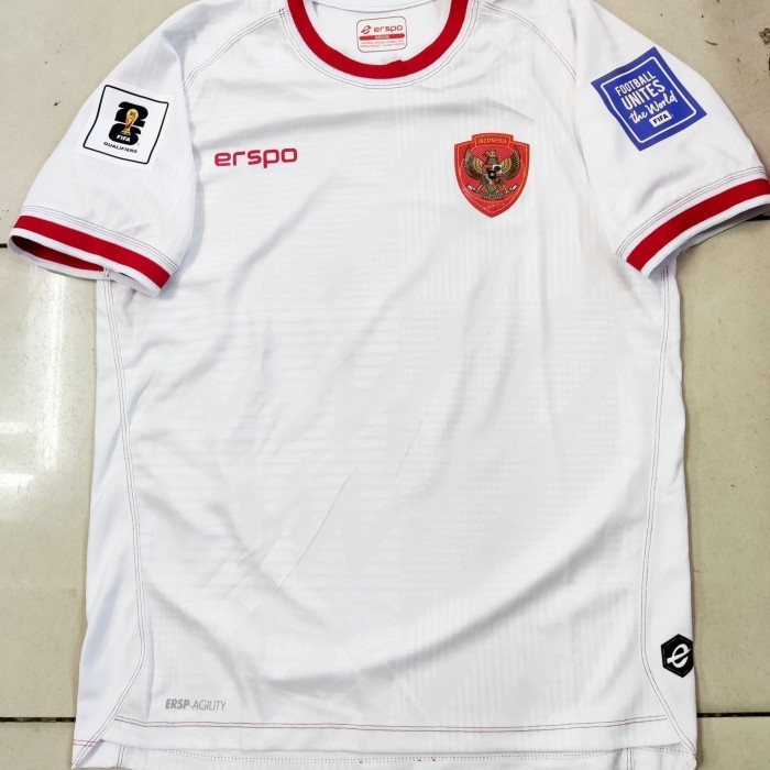 Jual JERSEY BOLA TIMNAS INDONESIA AWAY ERSPO 2024 | Shopee Indonesia