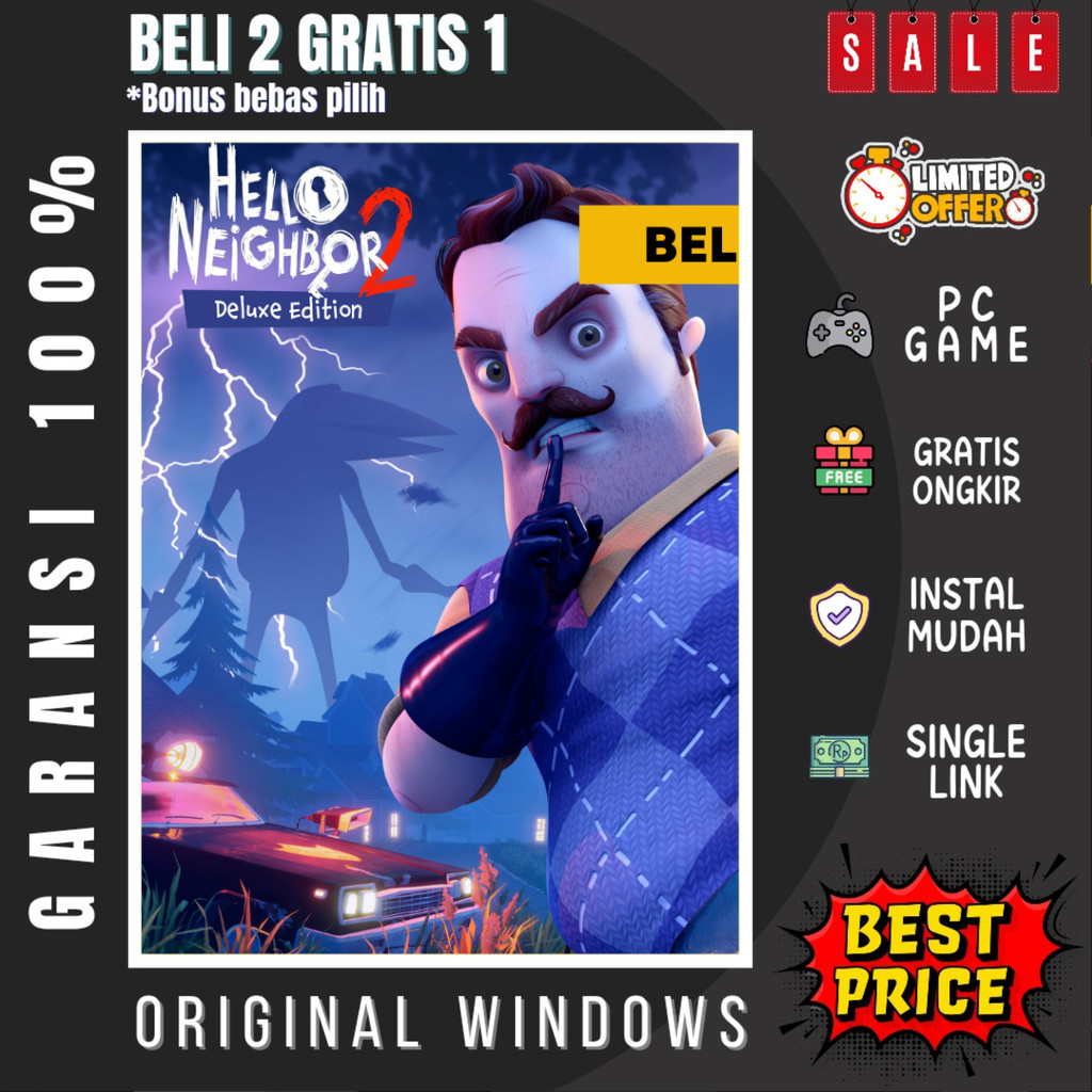 Jual HELLO NEIGHBOR 2 DELUXE EDITION - GAME PC - GAME LAPTOP - PC GAMES ...