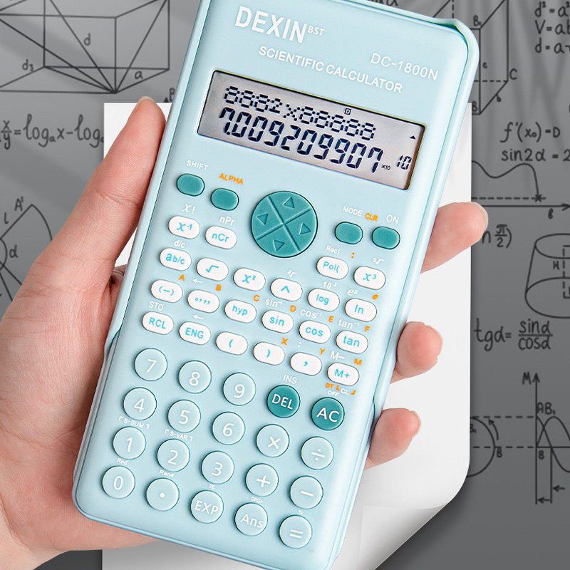 Jual Kalkulator Sekolah Scientific 6 Colour Kalkulator ilmiah ...