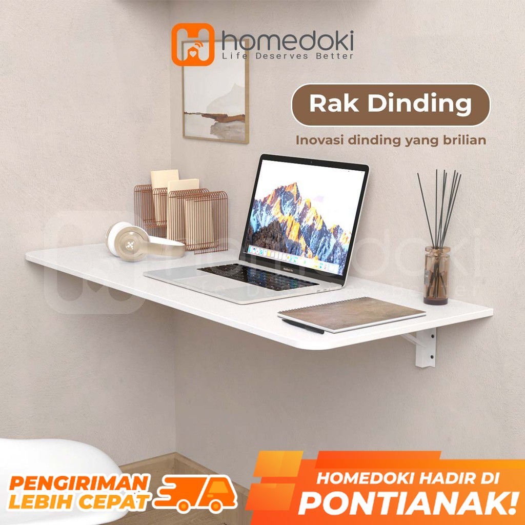 Jual Meja Lipat Dinding / Meja Belajar / Meja Lipat Laptop Dinding ...