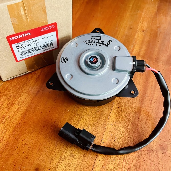 Jual Motor Fan Extra Fan Radiator Honda 19030-RE2-E01 Honda Mobilio Brv Original Denso 1180 ...