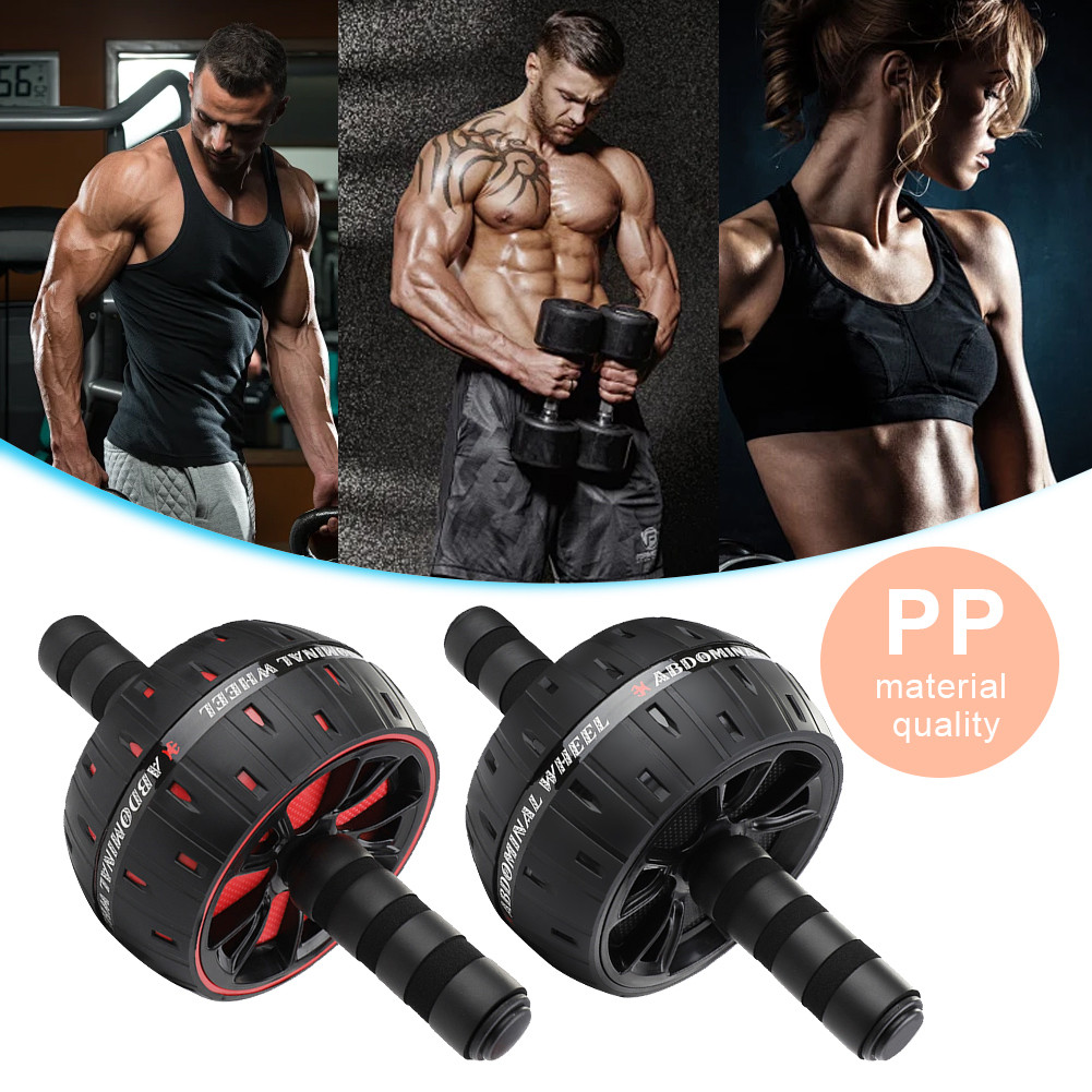 Jual Wheel Exercise Equipment Abdominal Wheel Roller Abdominal Training ...