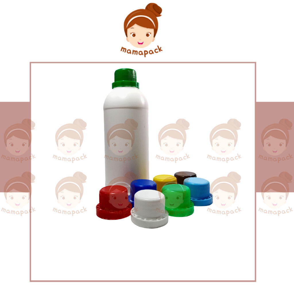 Jual Botol Agro 500ml HDPE Putih Doff – Tutup Warna-Warni | Botol Pupuk ...