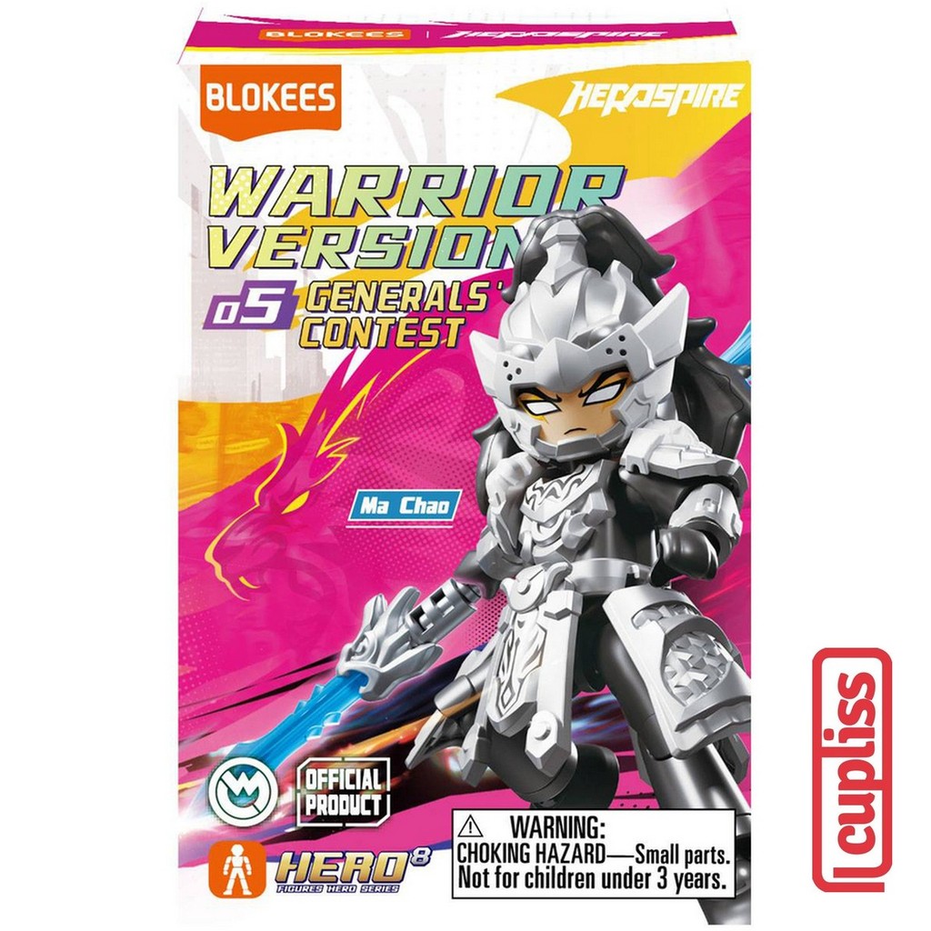 Jual BLOKEES Mini Figures 85036 Hero Spire Warrior 05 Generals Contest ...
