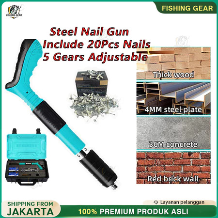Jual Nail Gun Fastening Gun Ramset Gun Alat Paku Tembak Paku Tembok ...