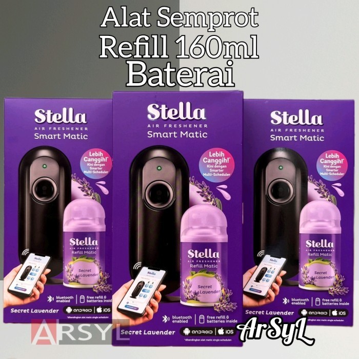 Jual Stella Smart Matic Alat Pengharum Ruangan Otomatis - Secret ...