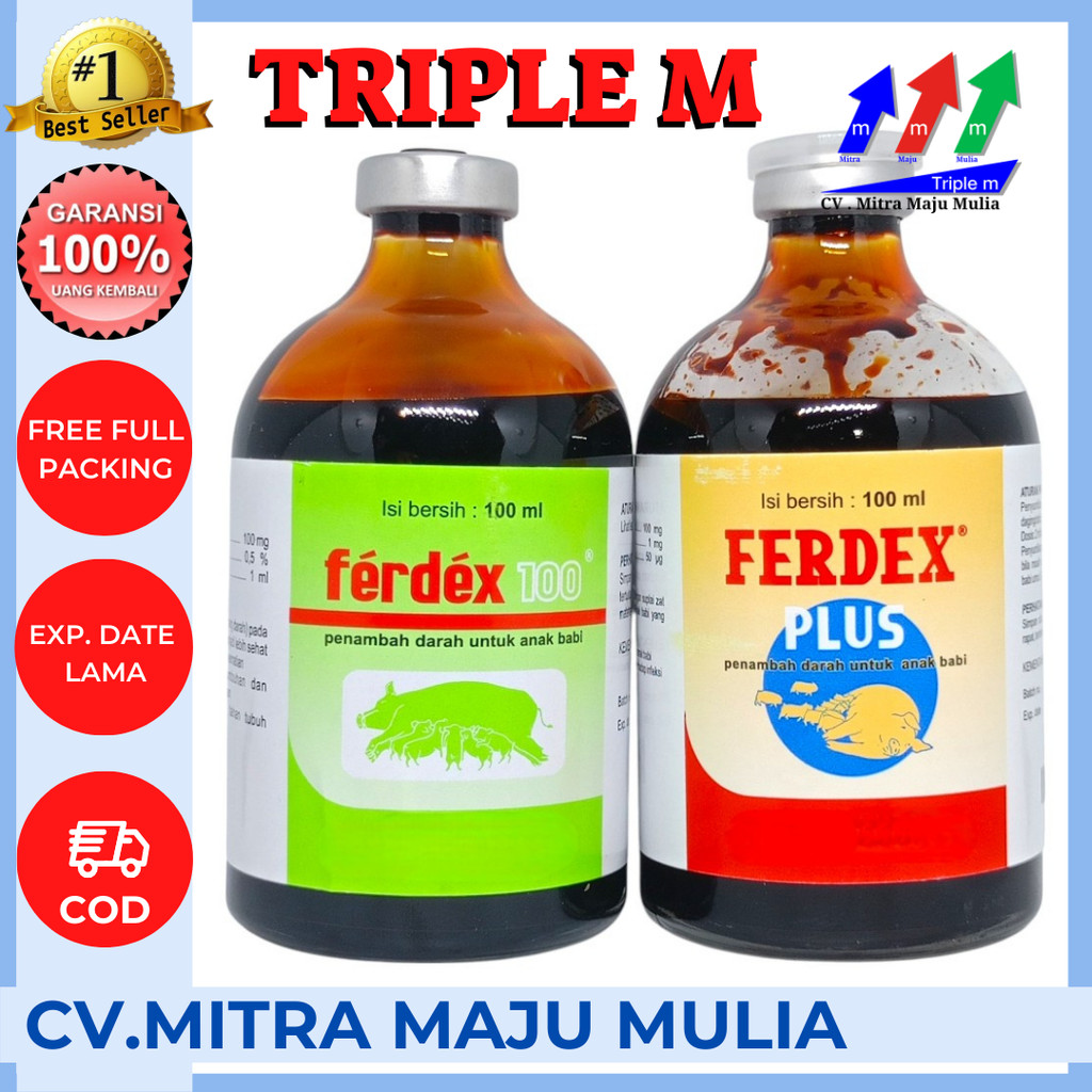 Jual FERDEX 100 ml FERDEX PLUS 100 ml Penambah Darah Anak Babi Zat Besi ...
